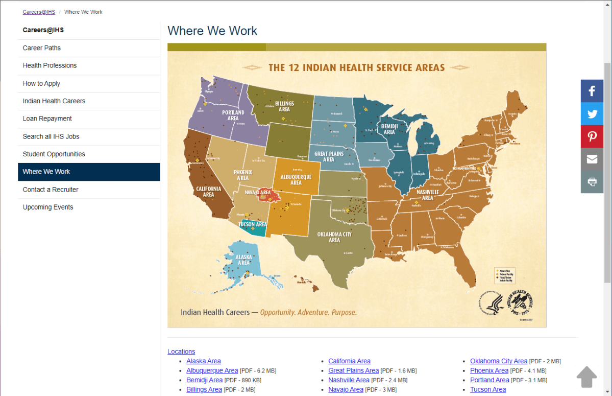 IHS Career Opportunities redesign – Lauren Mach